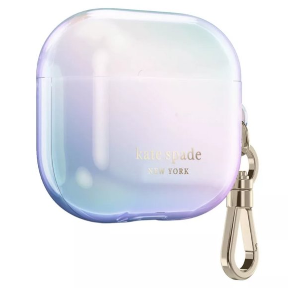 kate spade | Accessories | Kate Spade Gold Metallic Iridescent Gradient ...